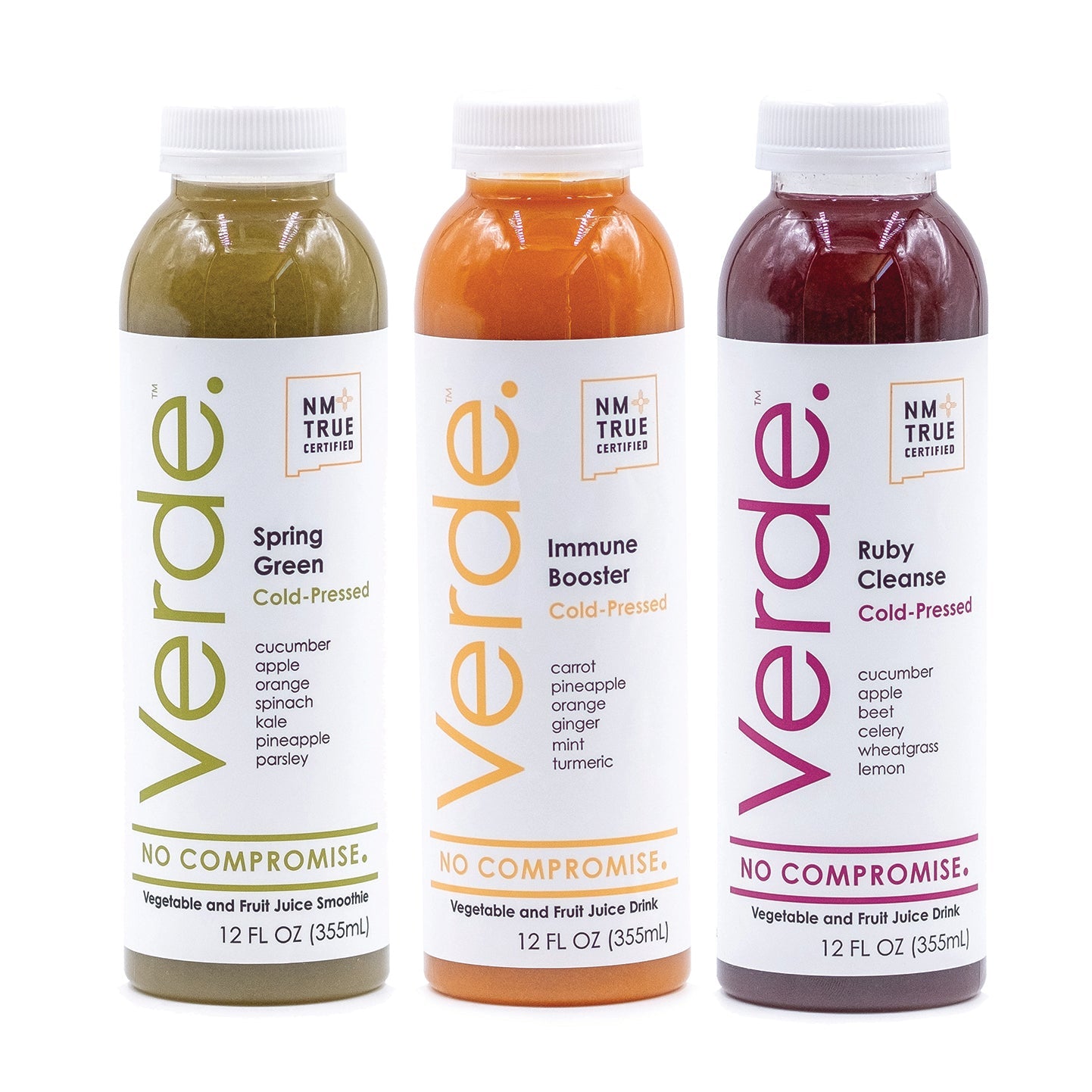 Cold-Pressed Juice Blends, 12oz – Verde Food