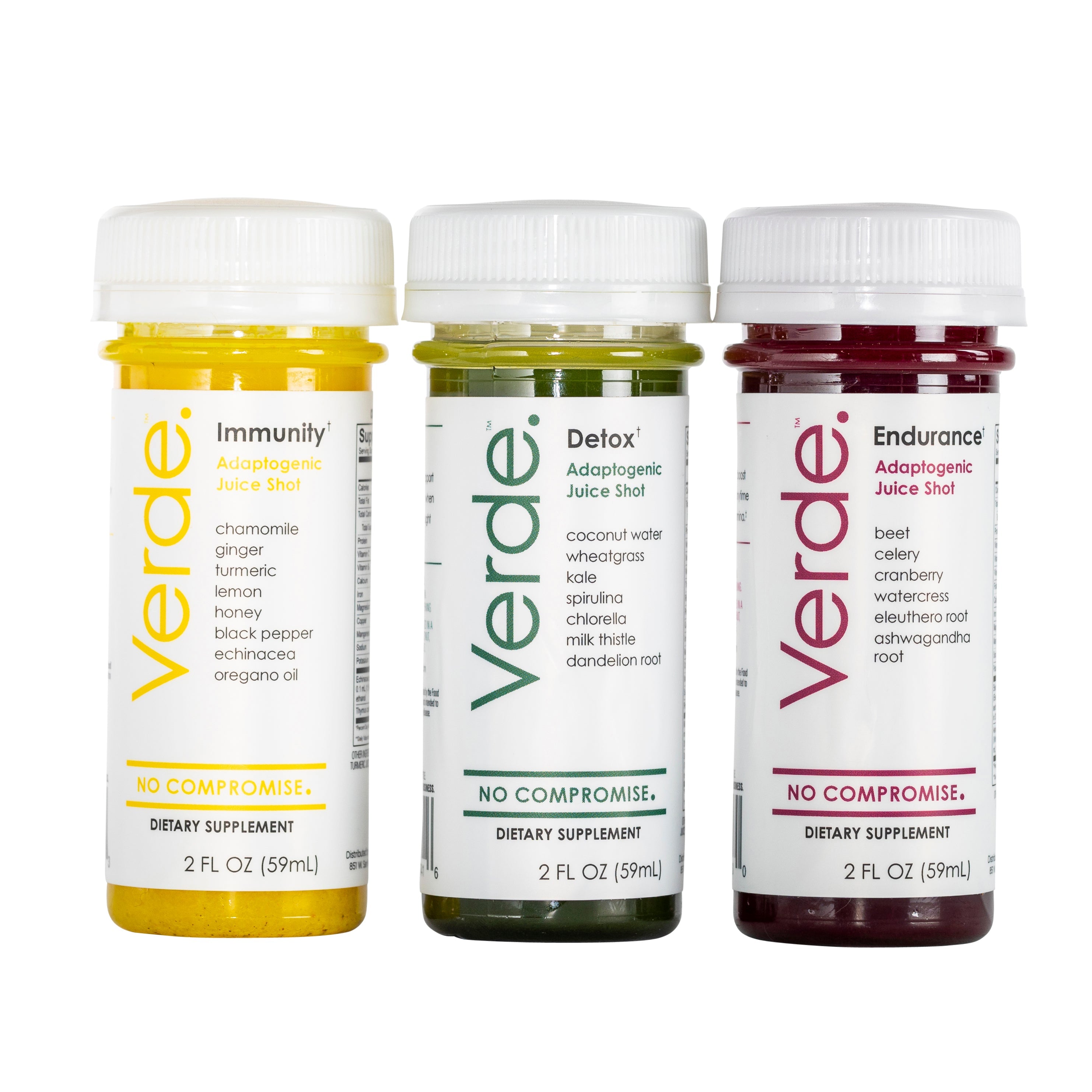 Adaptogenic Juice Shots – Verde Food